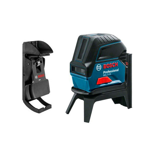 Bosch GCL 2-15 0601066E02 Professional Křížový laser + mount + univerzální držák + kufr