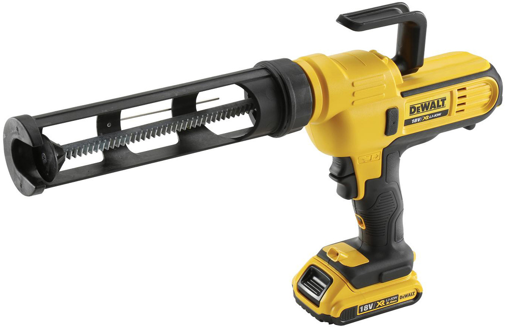 DeWalt DCE560D1 18V 2,0Ah výtlačná pistole na kartuše 300 - 310 ml